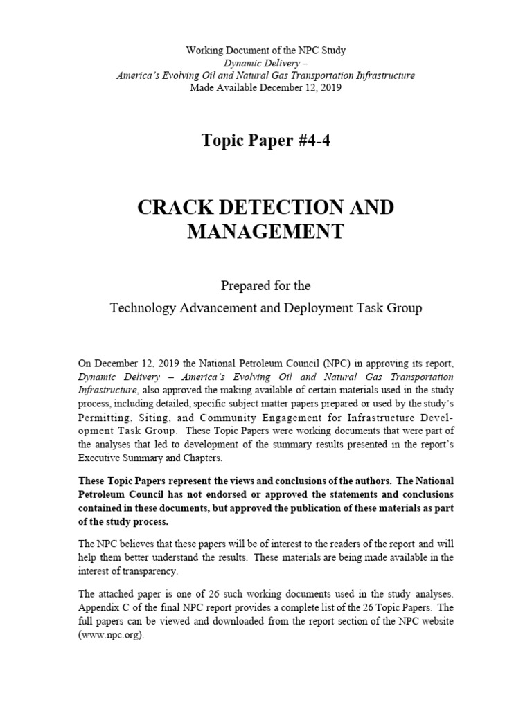 Infra Topic Paper 4-4 FINAL | PDF | Nondestructive Testing | Ultrasound