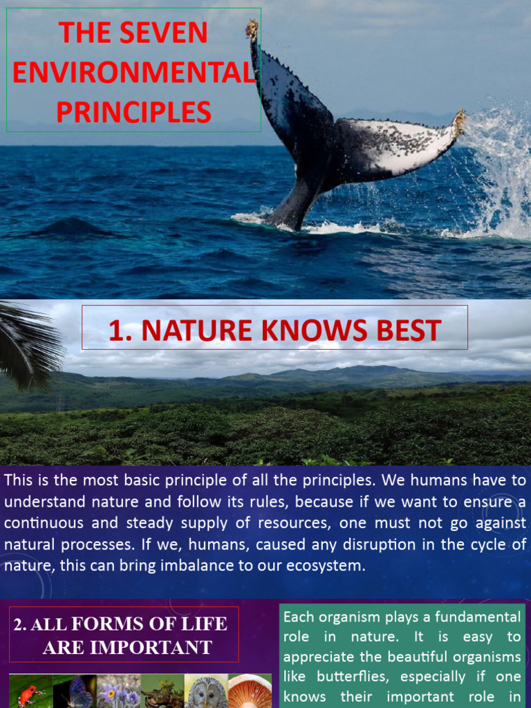 Envi Sci Topic 2 7 Environmental Principles | PDF | Ecosystem | Nature