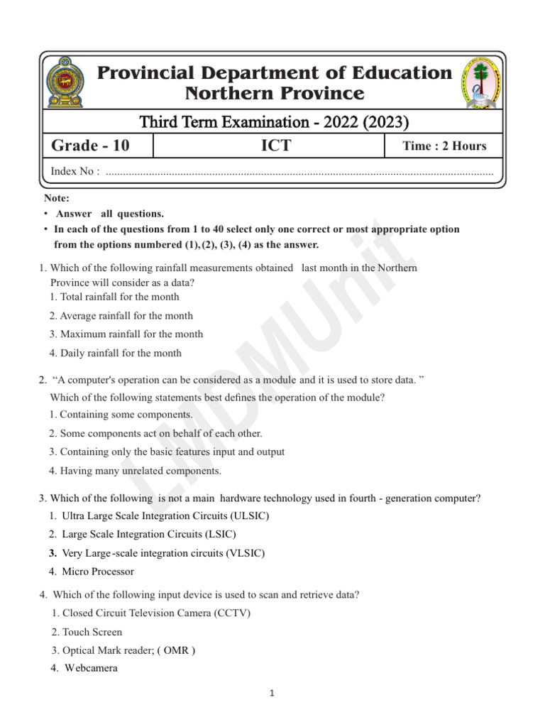 ULSIC in Computer Education for Grade 4 | PDF | Computer Data Storage ...