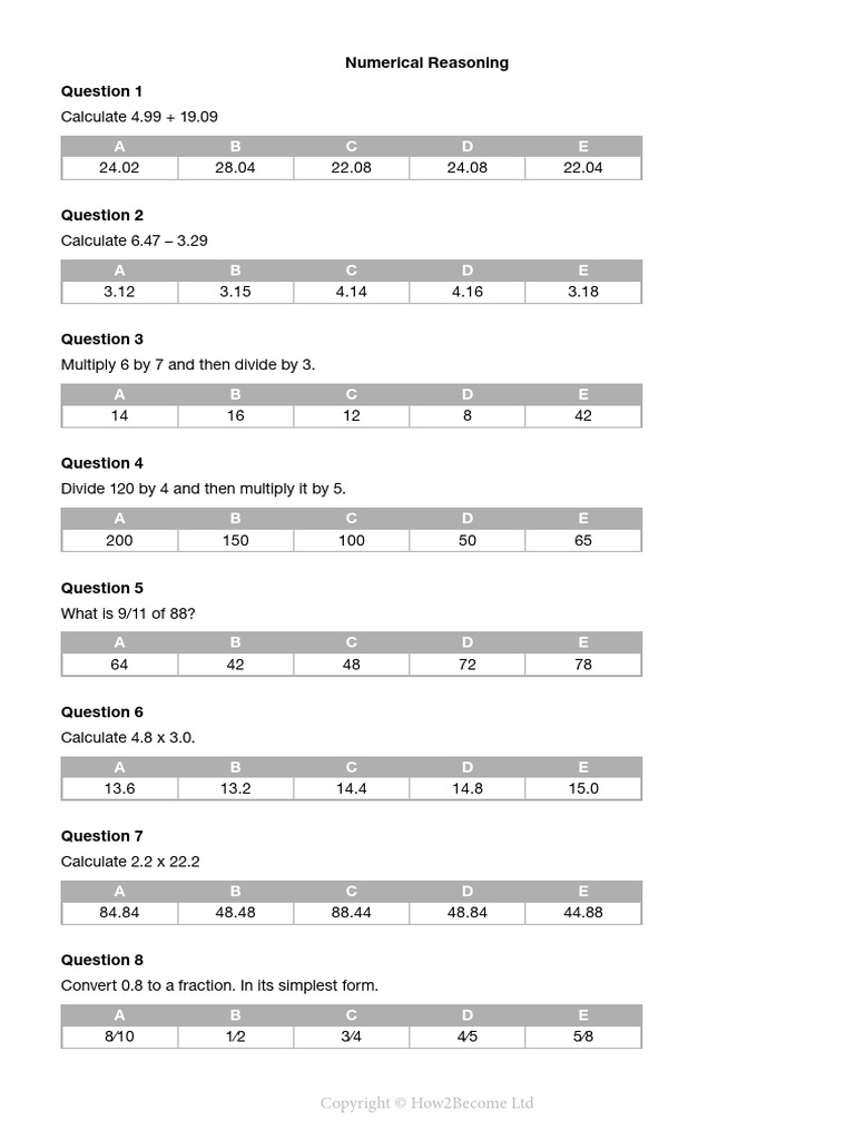 Psychometric Tests Premium Edition | PDF | Triangle | Symmetry