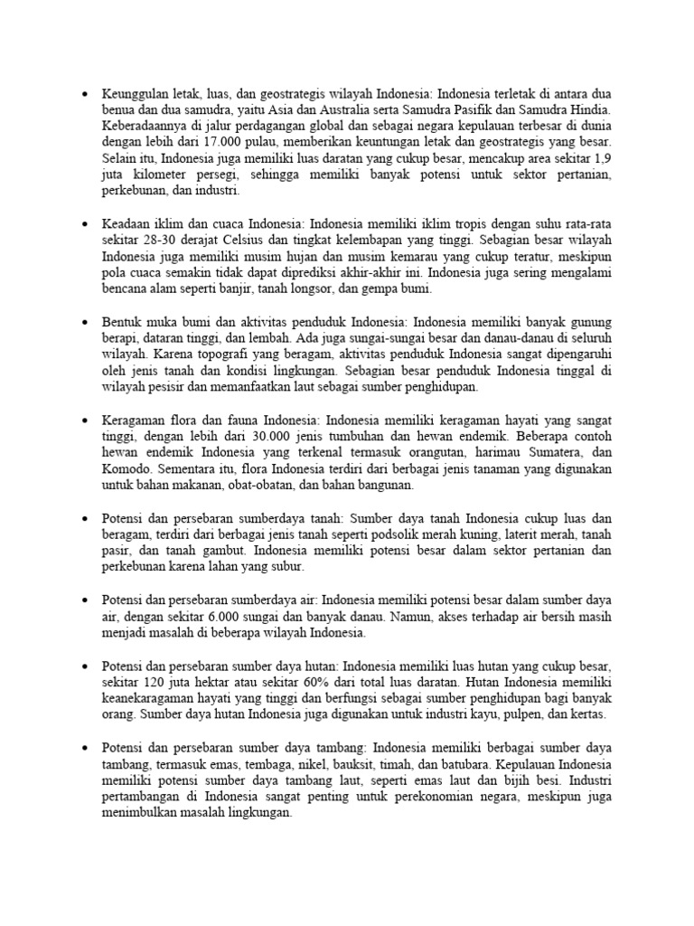 Materi Osn Ips Bab 1 | PDF