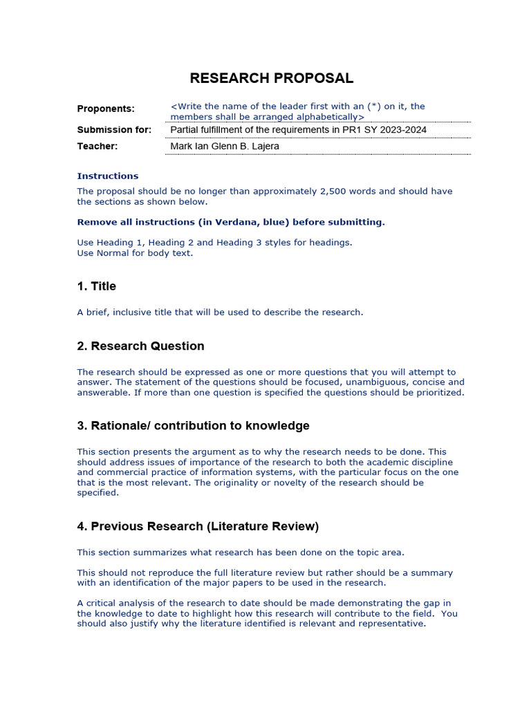 Research Proposal | Download Free PDF | Learning | Science