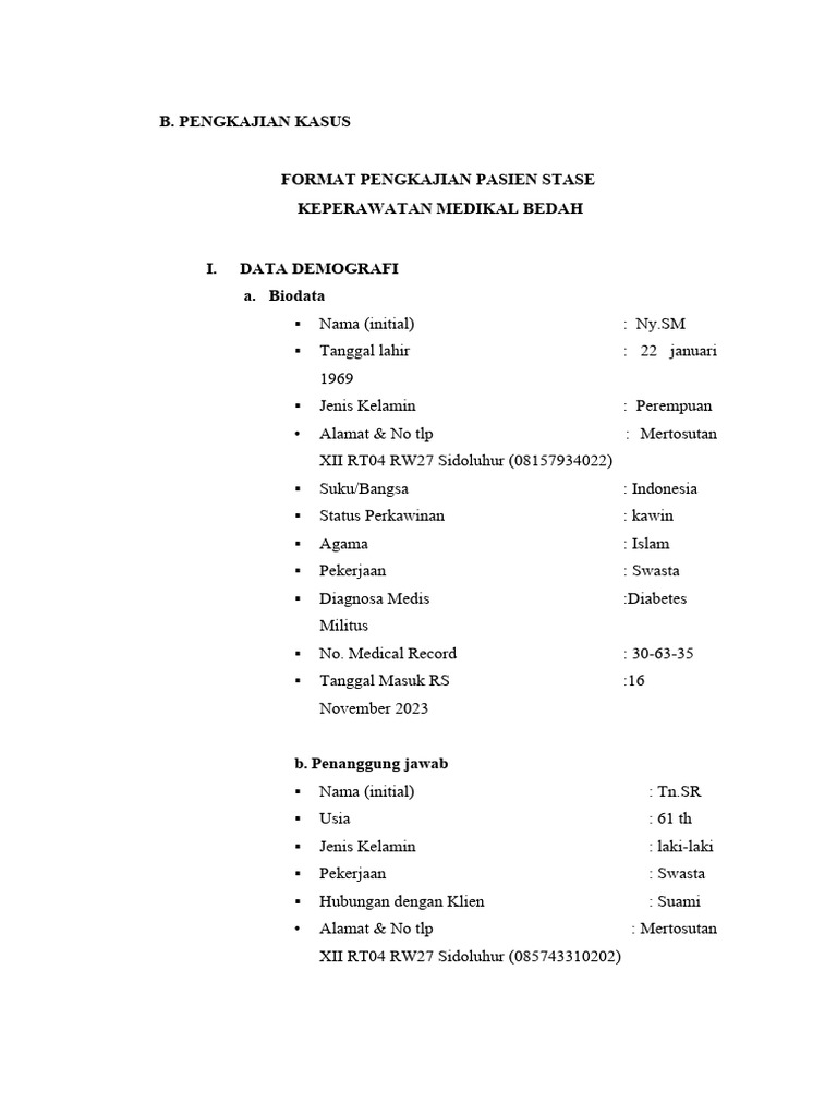 Askep Wardah 1 Feni | PDF