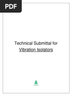 Airloc Vibration Isolation Catalog | PDF | Sound | Mechanical Engineering