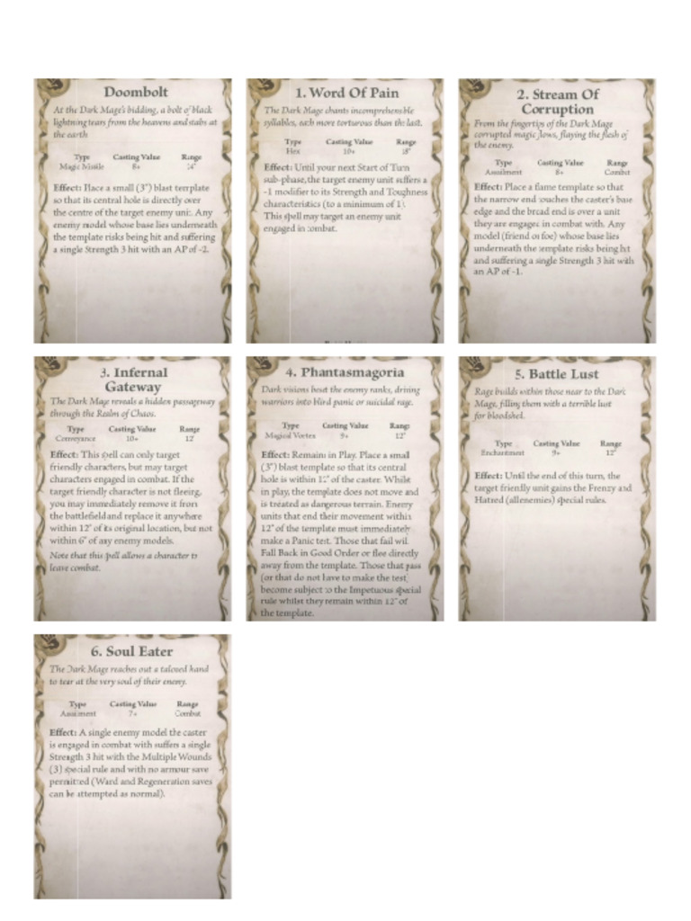 Magie - Dark Magic | PDF