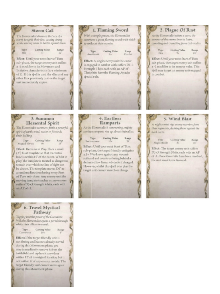 Magie Elemental | PDF