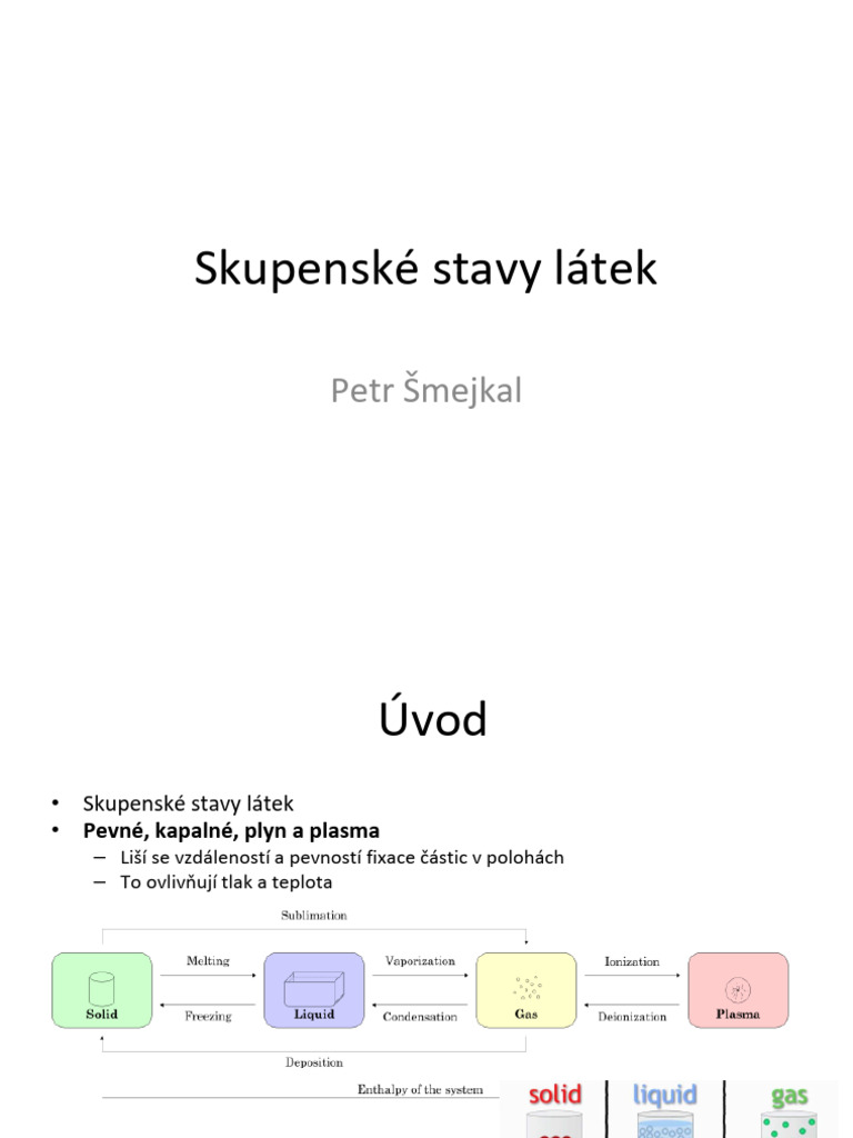 5 Skupenske Stavy Latek | PDF