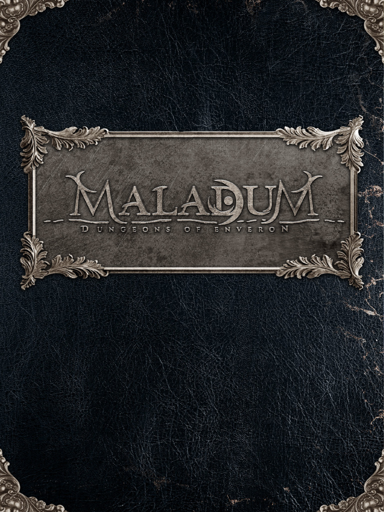 Maladum Rulebook - KS Preview | PDF | Role Playing Games | Gaming