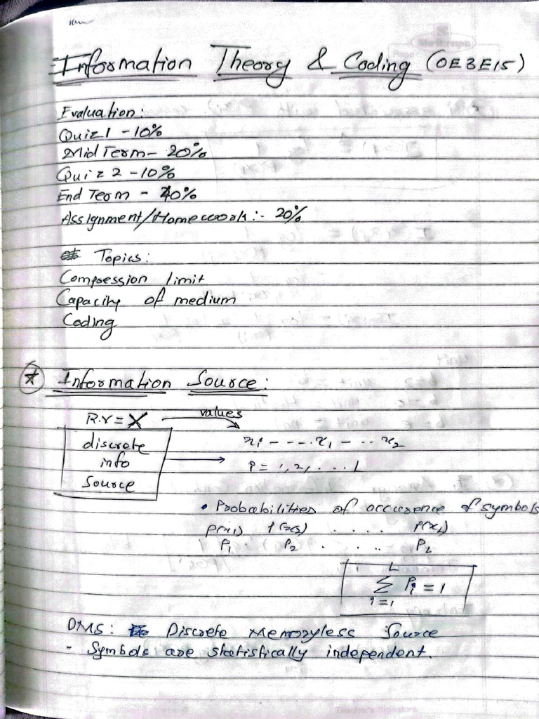 Itc Notes Pdf 