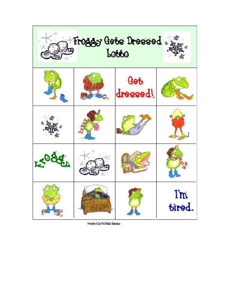 Bingo Froggy | PDF
