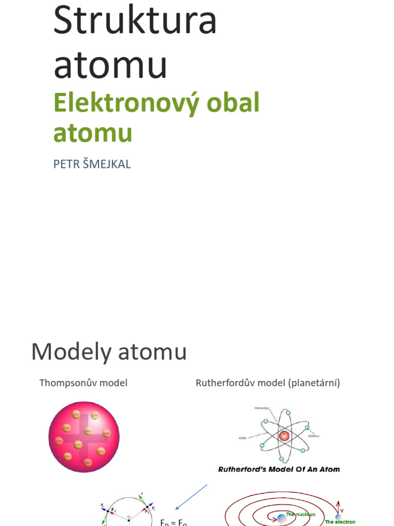 2 - Struktura Atomu - EO | PDF