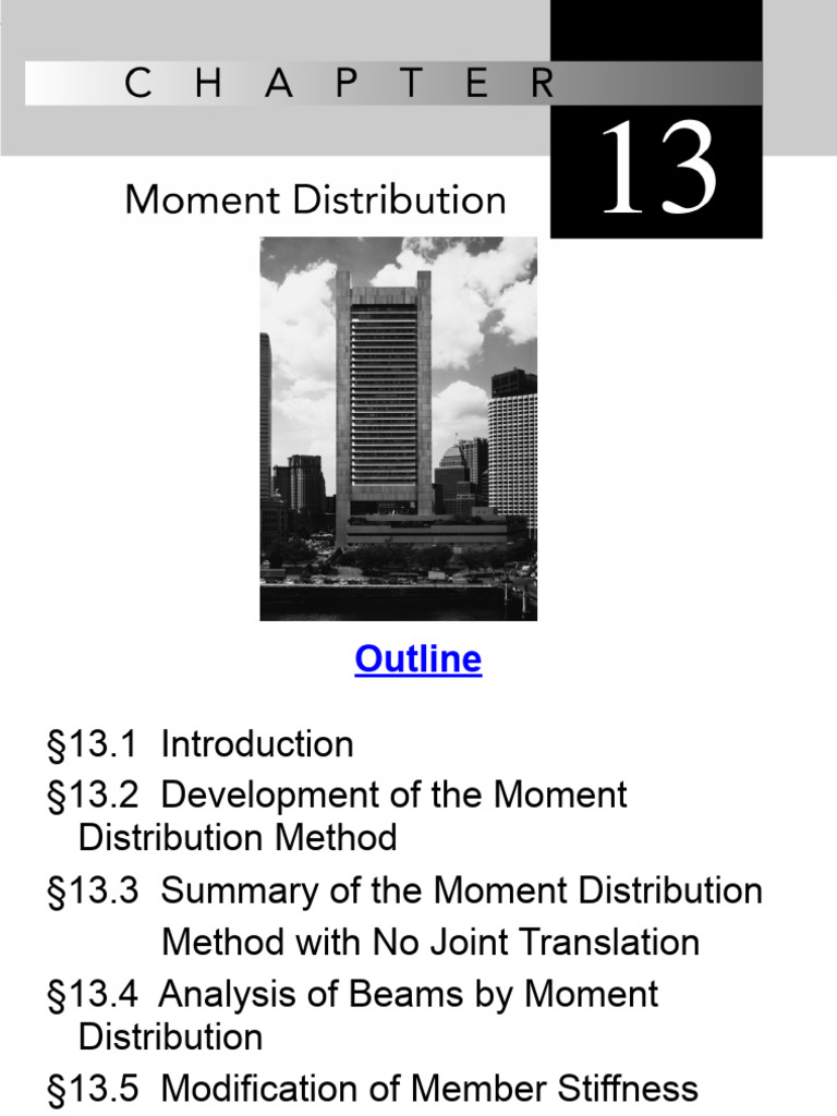 Moment Distribution | PDF