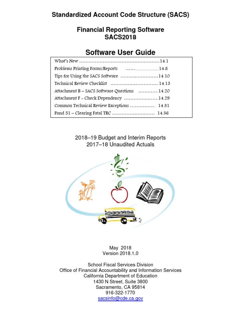 Sec14 SACS Software | PDF | Elementary And Secondary Education Act ...