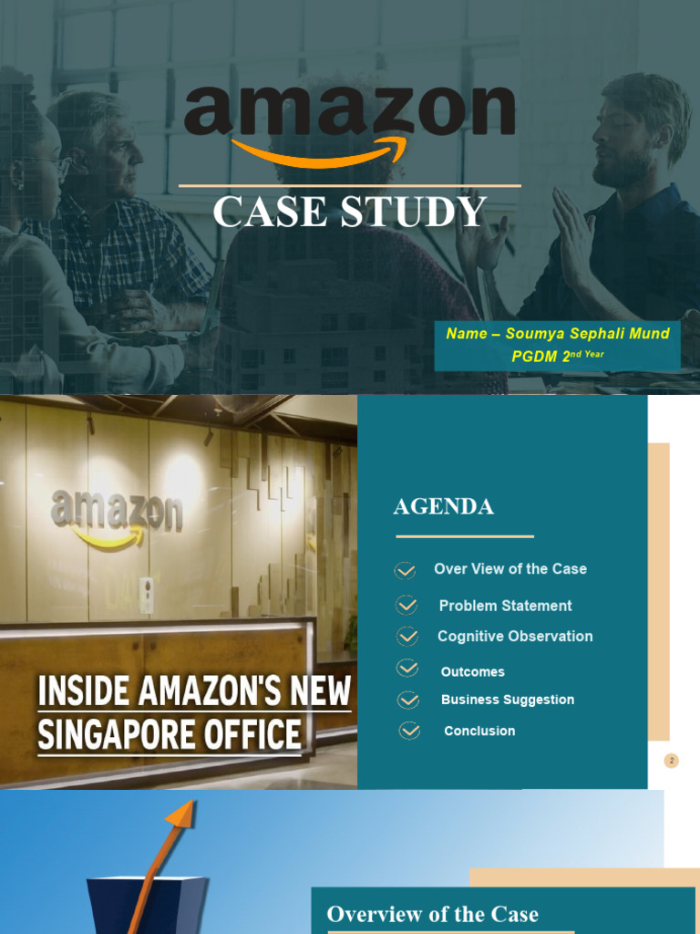 Amazon Case Study by Soumya Sepali Mund | PDF | E Commerce | Customer ...