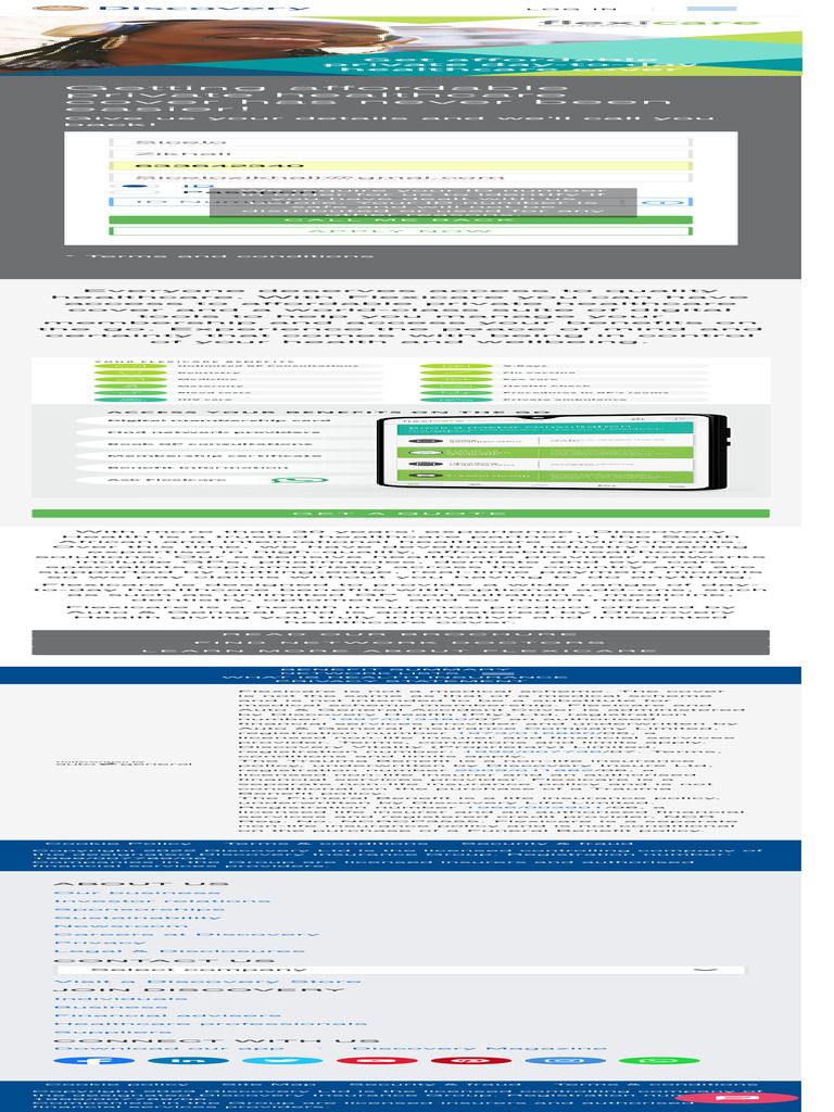 Flexicare Powered by - Discovery | PDF | Health Care | Insurance