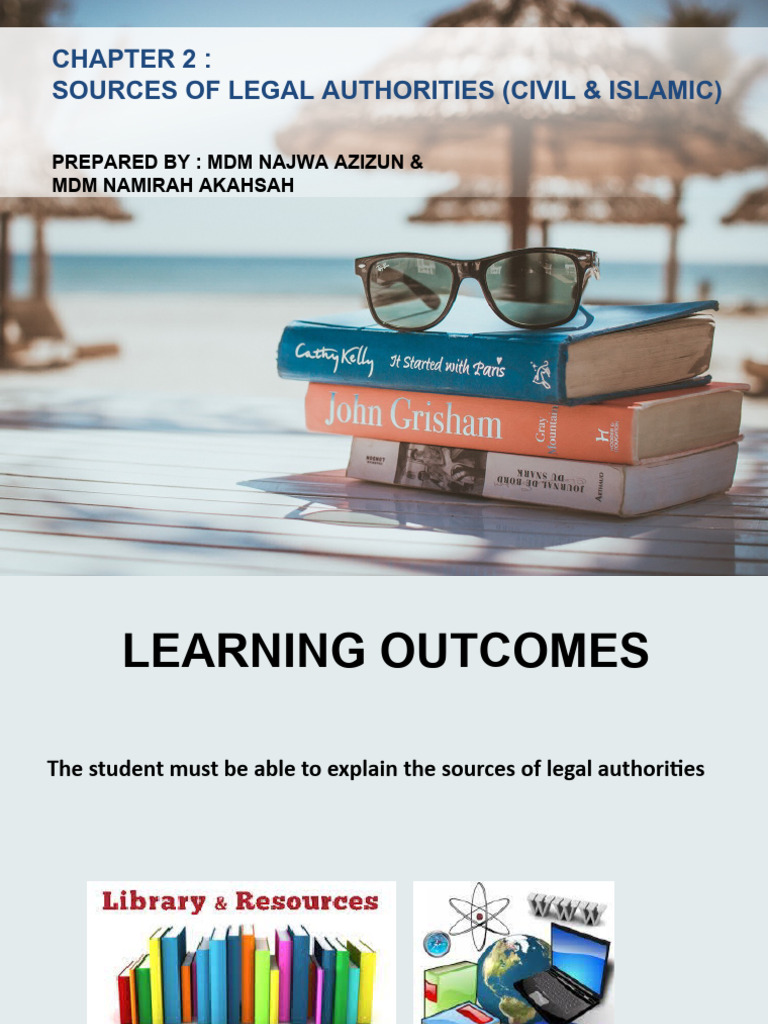 Sources of Malaysian Legal Authorities | PDF | Precedent | Sharia