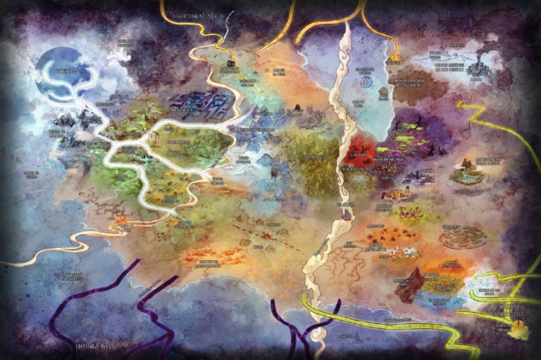 Mapa Changeling - The Dreaming | PDF