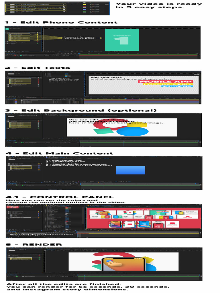 Mobile App Promo Tutorial | PDF