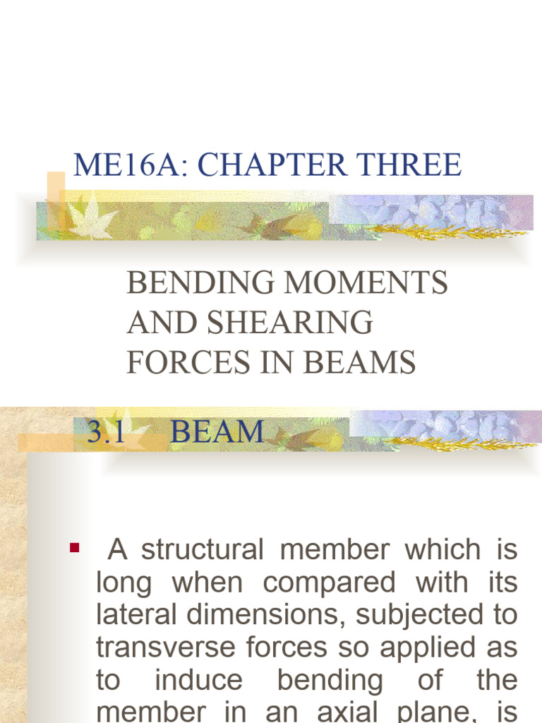 Bending Moment | PDF | Bending | Beam (Structure)