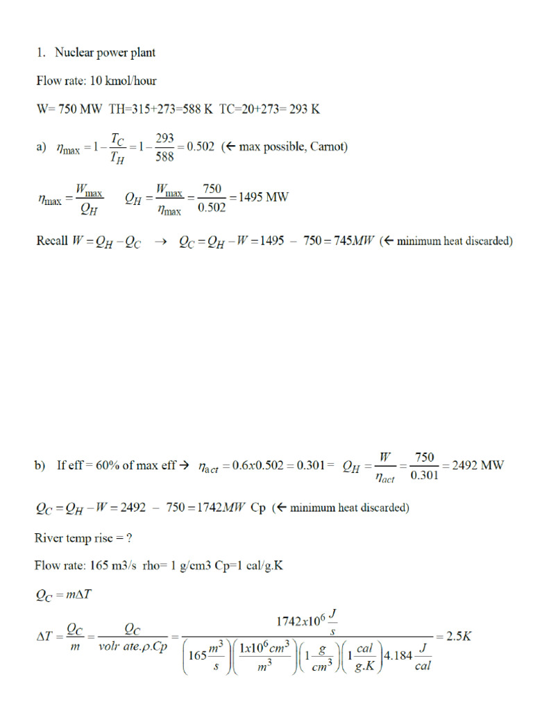 Entropy Generation in Steam Boilers | PDF | Thermodynamics ...