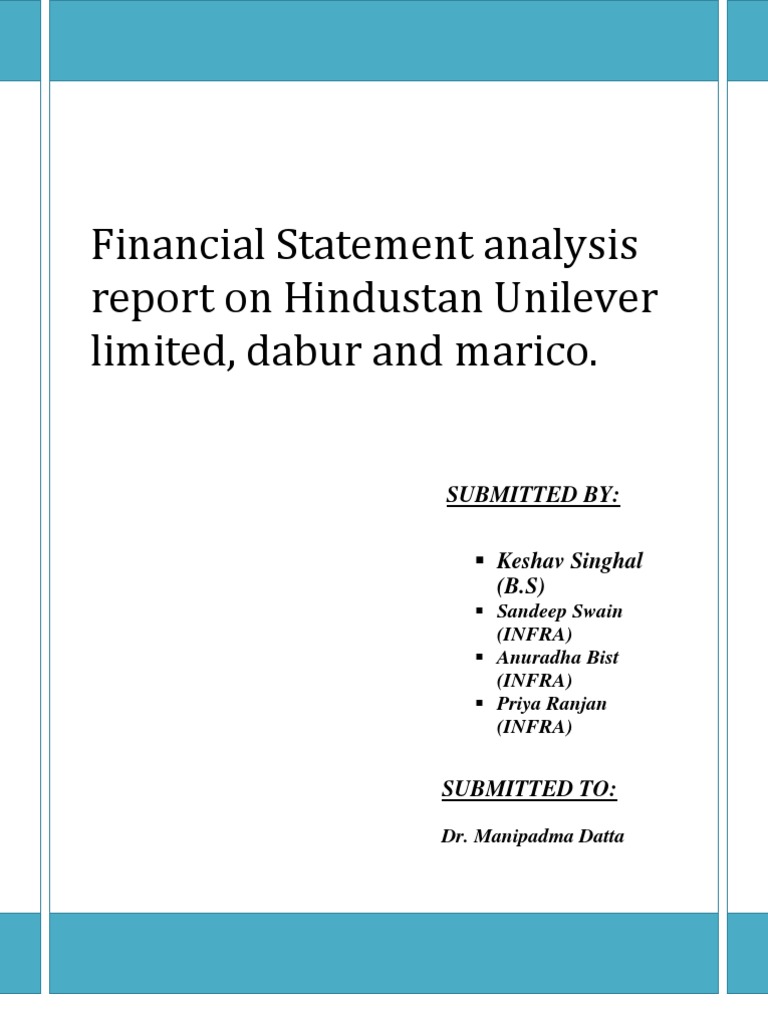 Financial Statement Analysis Report | PDF | Equity (Finance) | Leverage ...