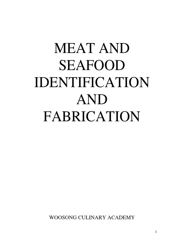 Revised Butchery Book Edited 2017 | PDF | Lamb And Mutton | Sausage