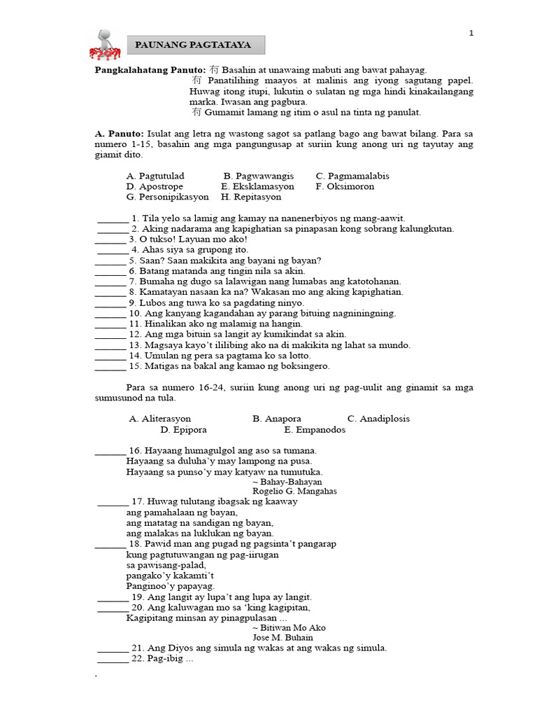 Aralin 1-Malikhaing Pagsulat | PDF