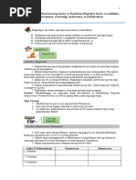 Malikhaing Pagsulat Quarter 2 Module 1 | PDF