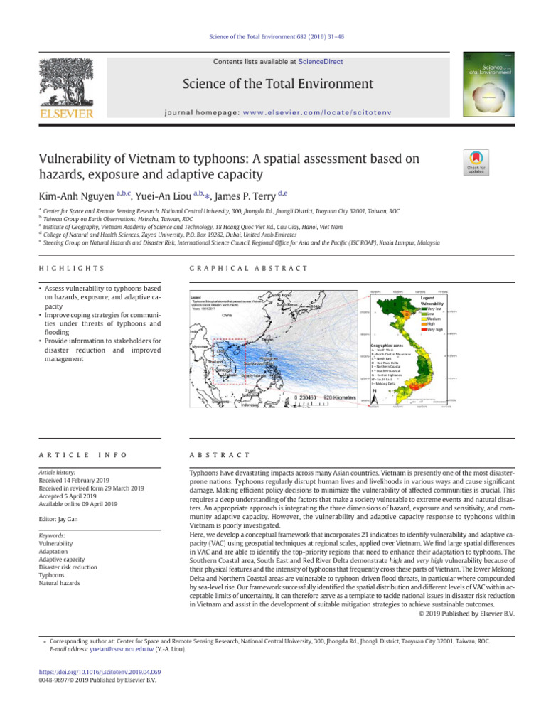 Risk Assessment | PDF | Tropical Cyclones | Hazards