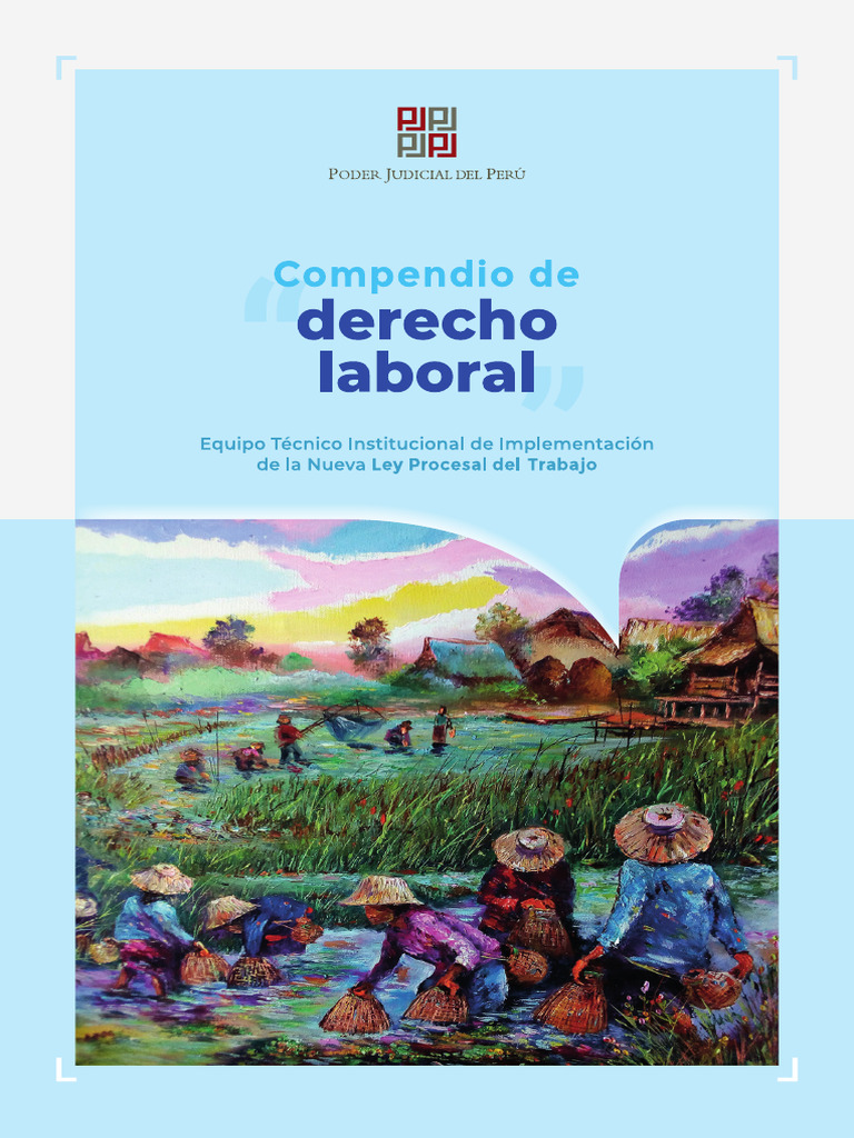 Compendio de Derecho Laboral 2024 | PDF | Derecho laboral | Salario mínimo