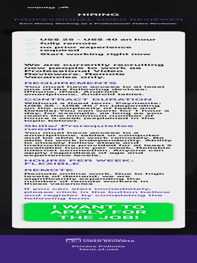 Professional Video Reviewer Impulse Inc | PDF | Business | Computers