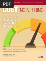 18R-97 - Cost Estimate Classification System - AACE International | PDF
