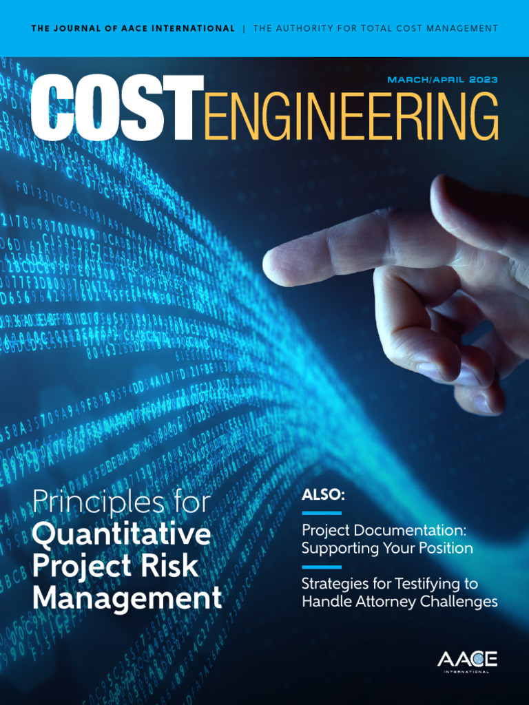 AACE International March/April 2023 Insights | PDF | Risk | Expert