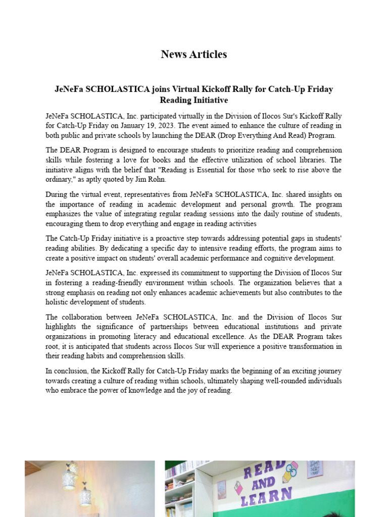 News Articles | PDF