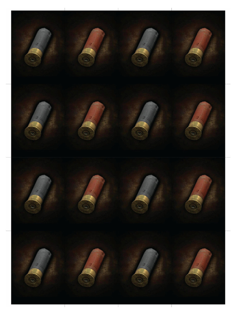 Buckshot Roulette Card | PDF