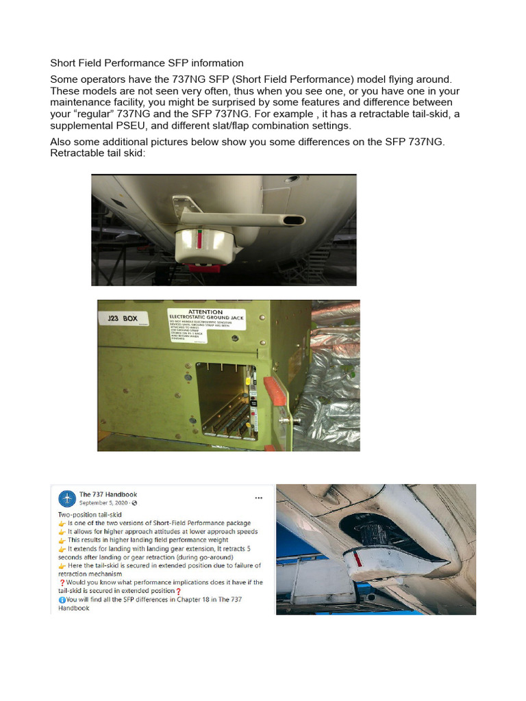 737 800 Tail Skid | PDF