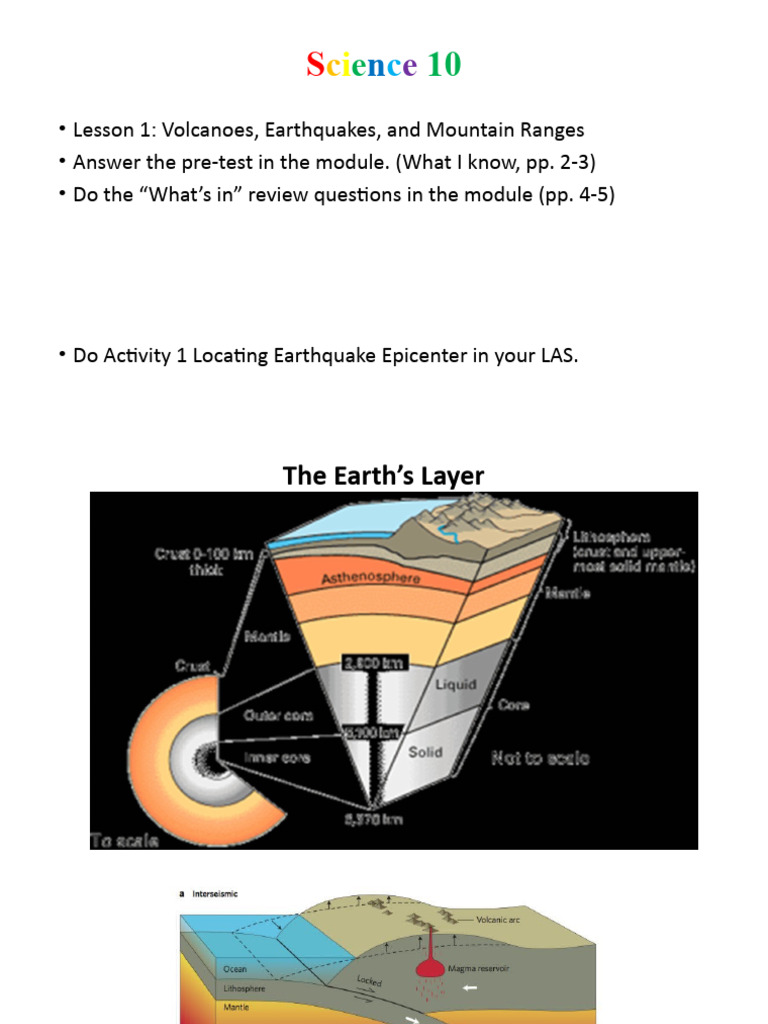 Science 10 Lesson 1 | PDF