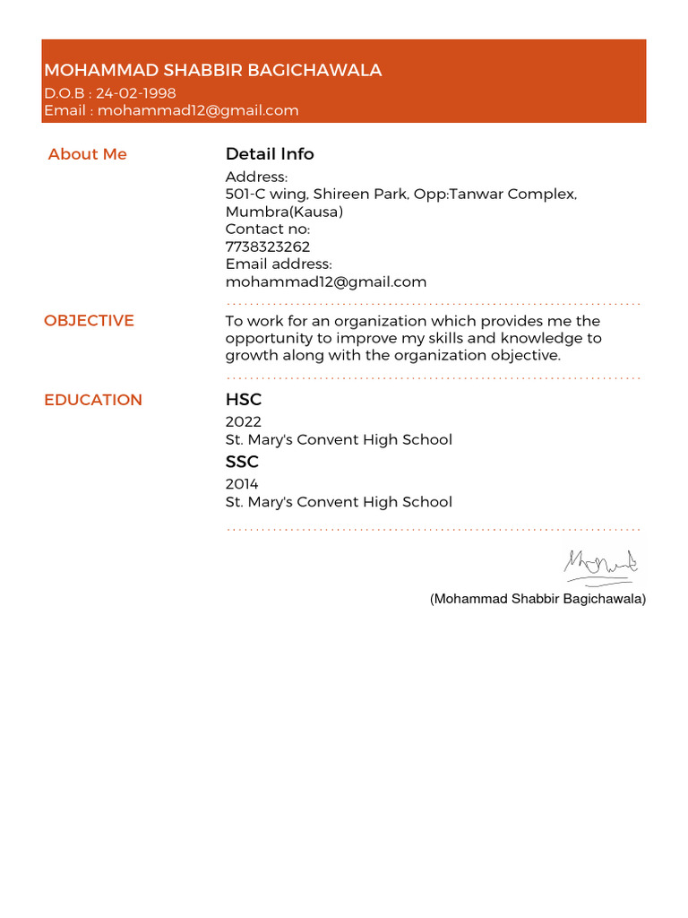 Mohammad Resume-11 | PDF