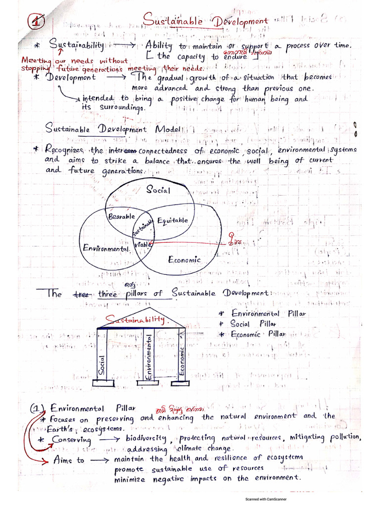 Sustainable Development_Part 1 | PDF
