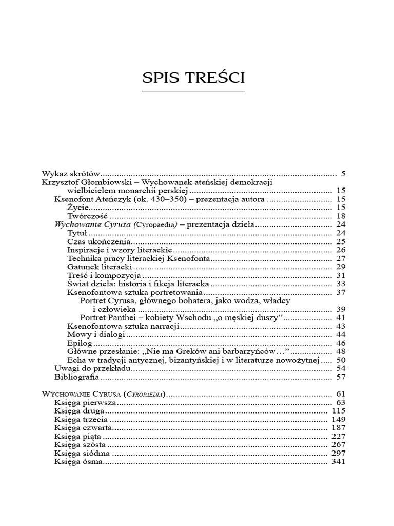 018 Spis Tresci | PDF