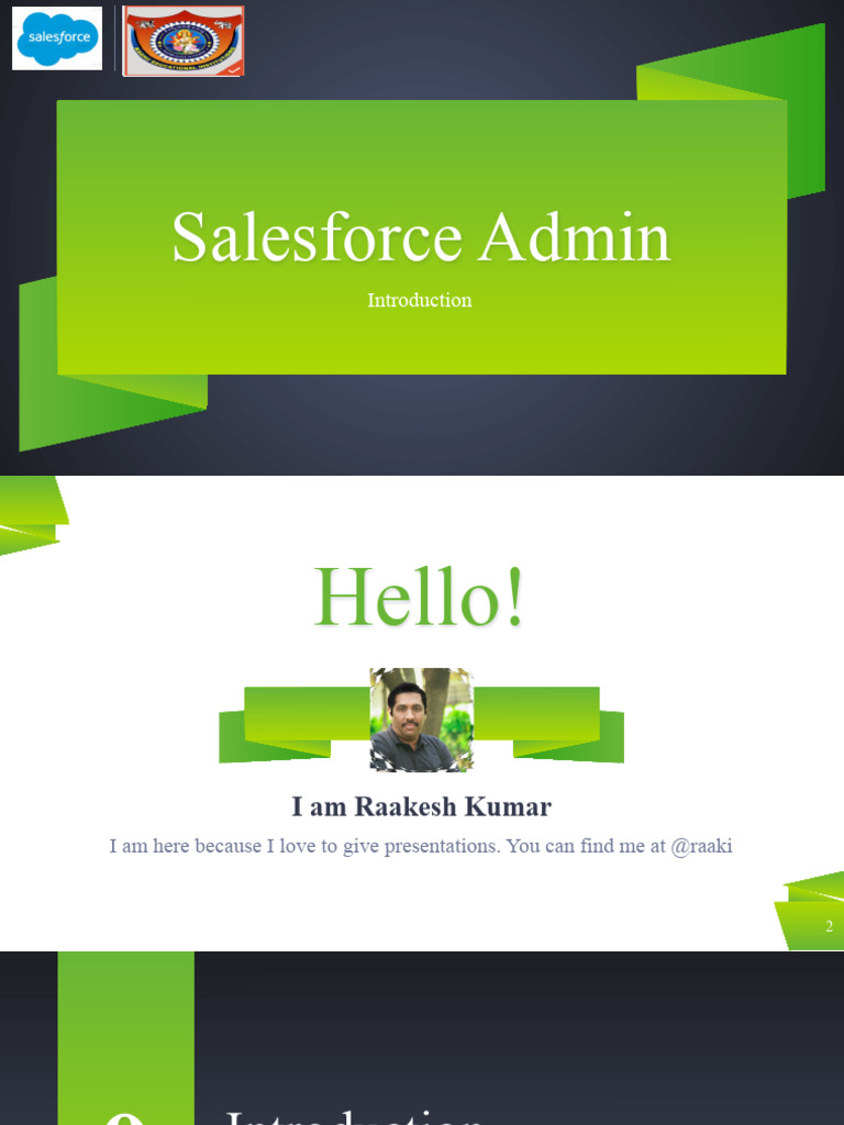 Salesforce Admin Student Guide -1 Introduction | PDF | Cloud Computing ...