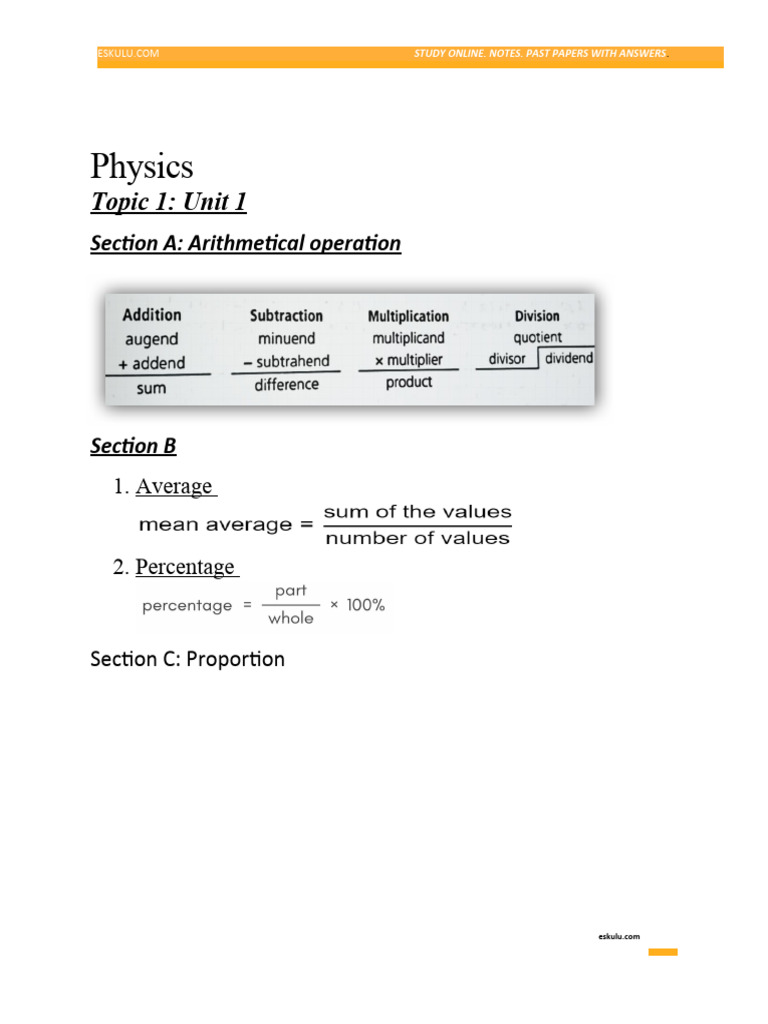 Physics Pdf Velocity Euclidean Vector