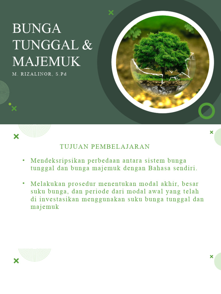 Bunga Tunggal vs Majemuk: Perbedaan dan Perhitungan | PDF | Pengelolaan ...