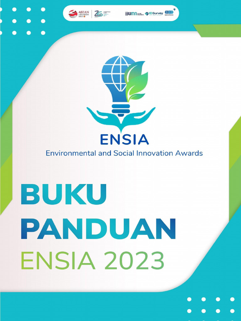 Panduan Pendaftaran Ensia Award (Local Hero Penggerak Inovasi Sosial) Tahun 2023 | PDF