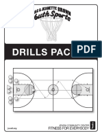 50 Stationary Basketball Dribbling Drills | PDF | Sports | Ball Games