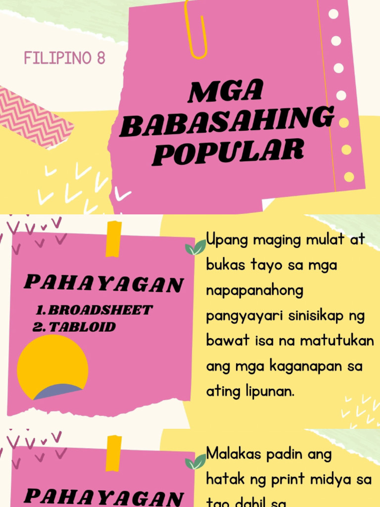 Babasahing Popular | PDF