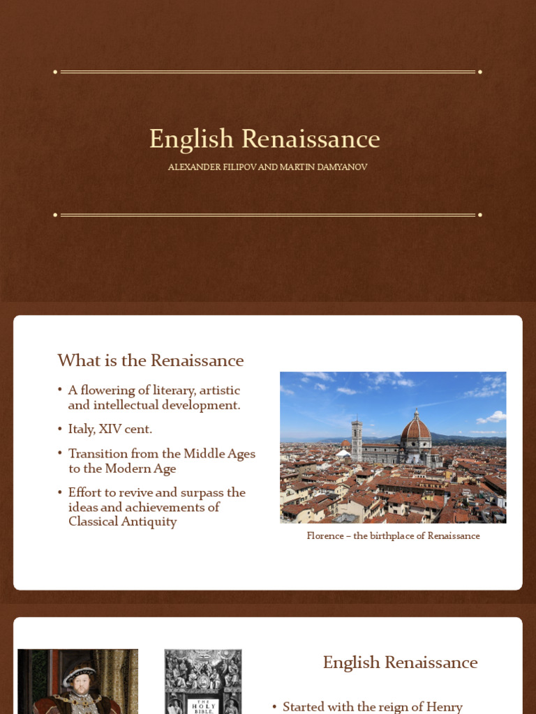 English Renaissance | PDF | English Renaissance | Renaissance