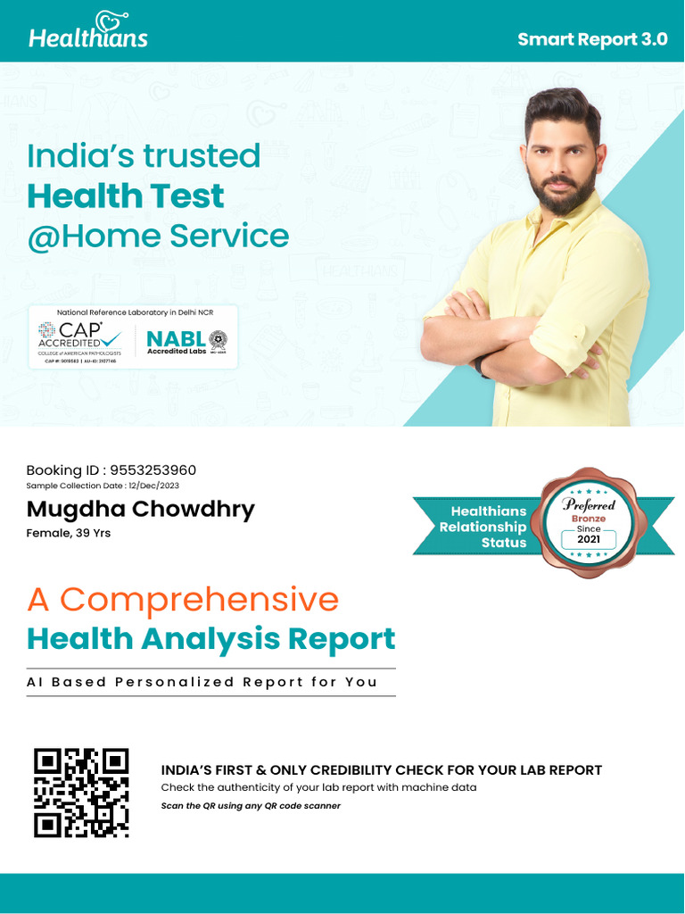 A Comprehensive: Health Analysis Report | PDF | Medicine | Diseases And ...