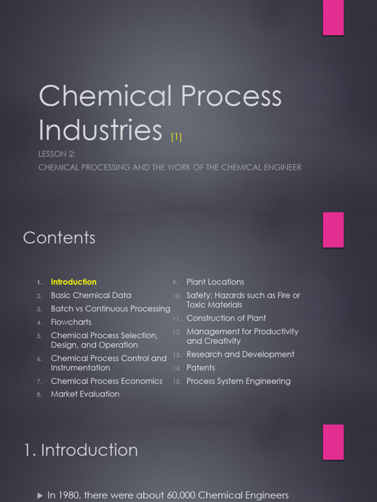 Chemical Processing and Engineering Essentials | PDF | Catalysis ...
