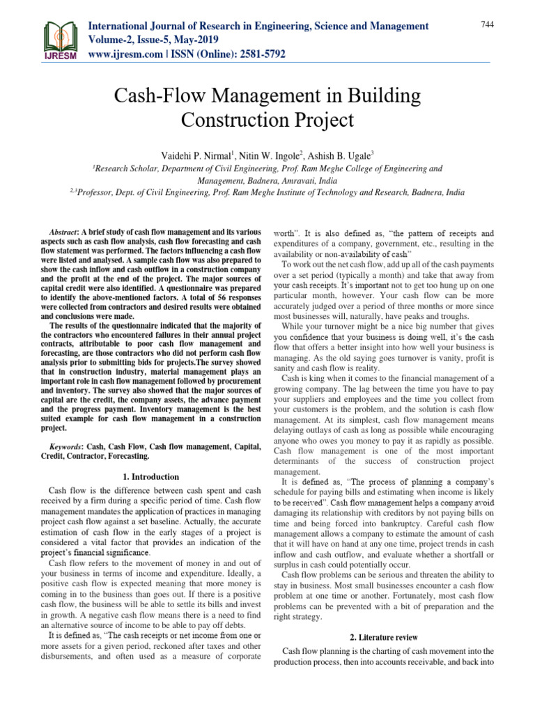 Cash Flow Pdf Depreciation Cash